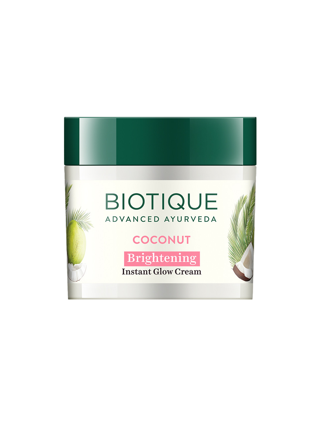 Buy Biotique Coconut Brightening Instant Glow Cream 50 G - Day Cream ...