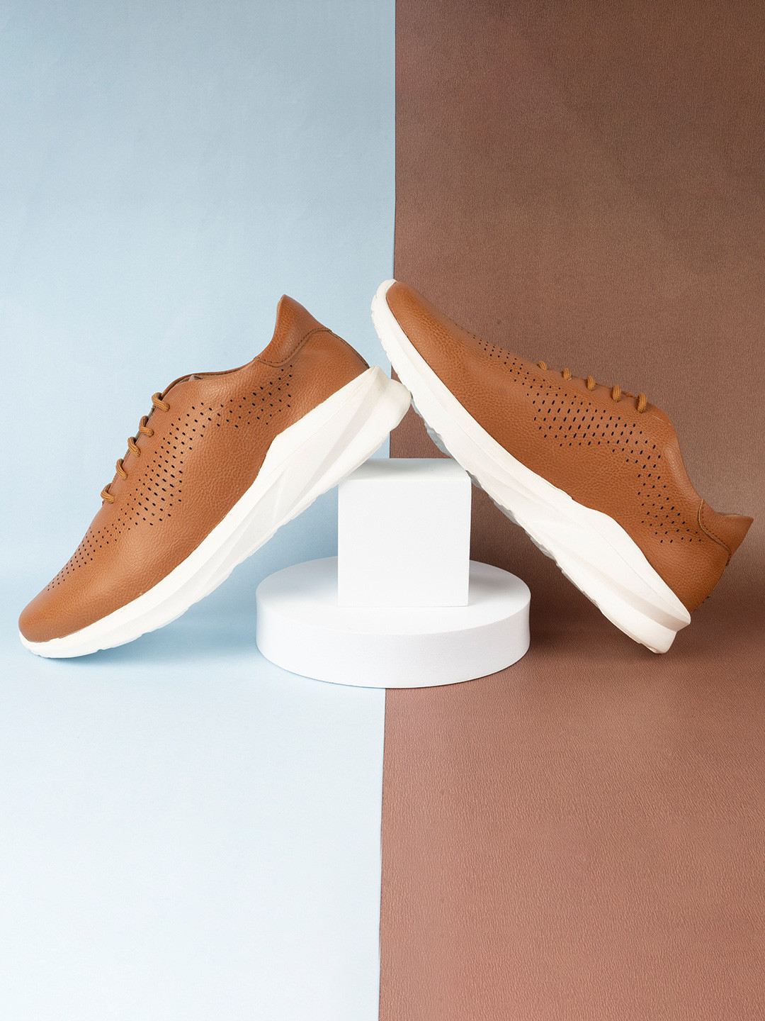 Buy HIGHLANDER Men PU Lace Up Sneakers - Casual Shoes for Men 16622146 ...