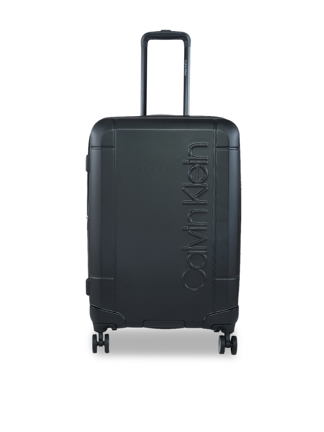Buy Calvin Klein In Flight Range Black Hard Medium Suitcase - Trolley ...