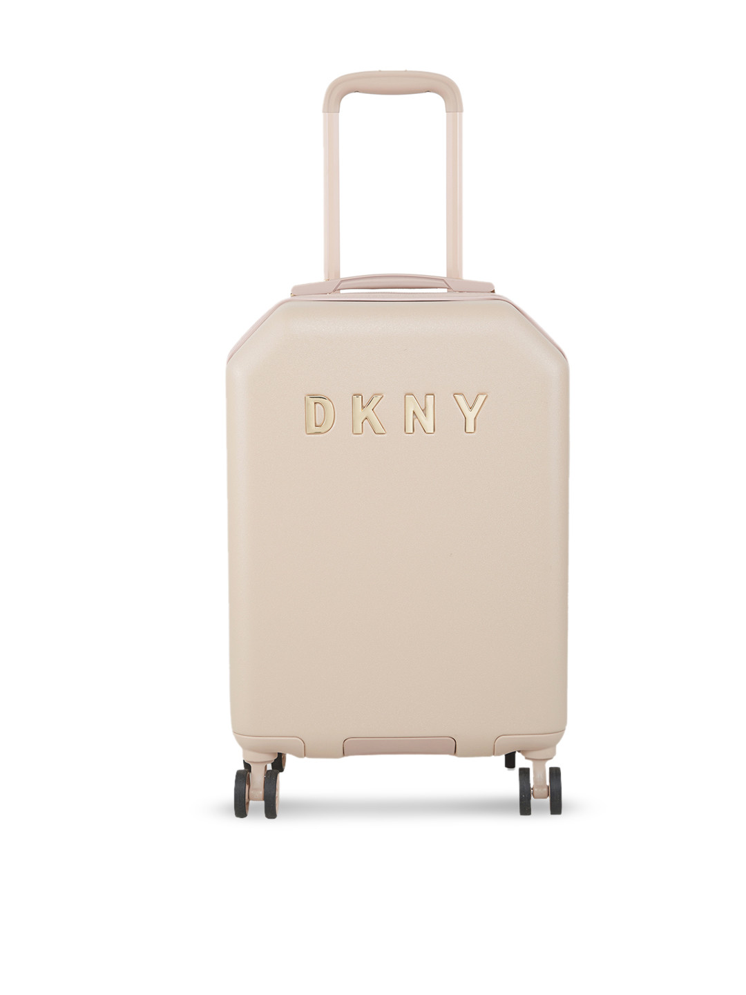 Buy DKNY Allore Range Champagne Hard Cabin Suitcase - Trolley Bag for ...