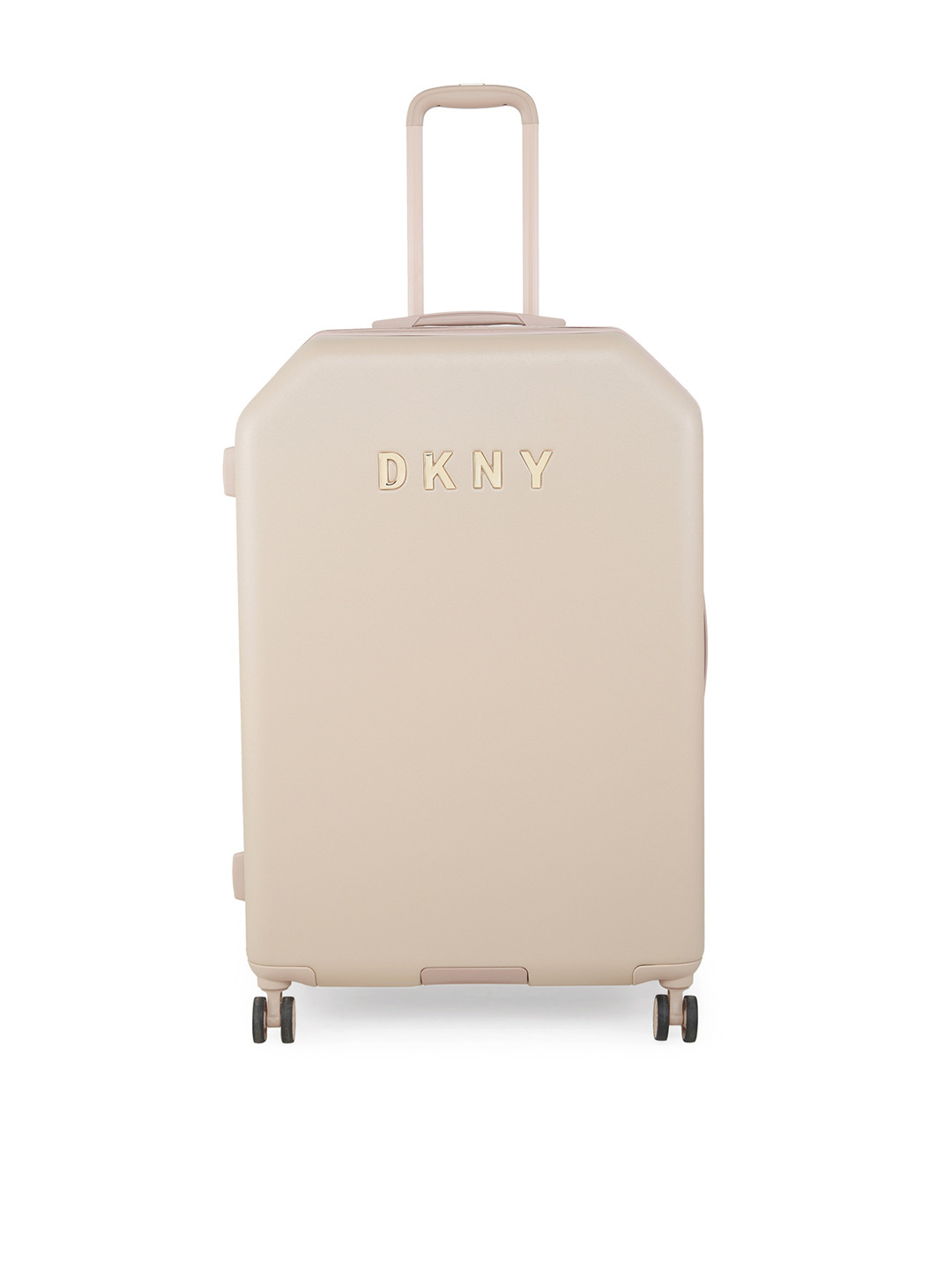 Buy DKNY Allore Range Champagne Hard Large Suitcase - Trolley Bag for ...