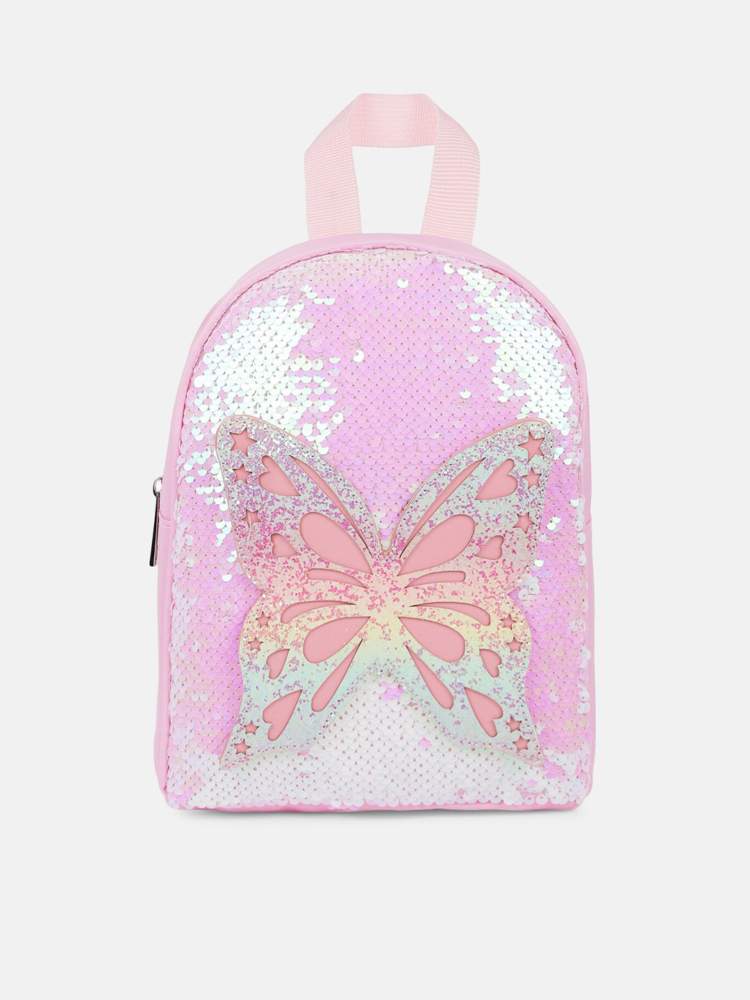Buy Chicco Girls Pink & Peach Coloured Embellished Backpack - Backpacks ...