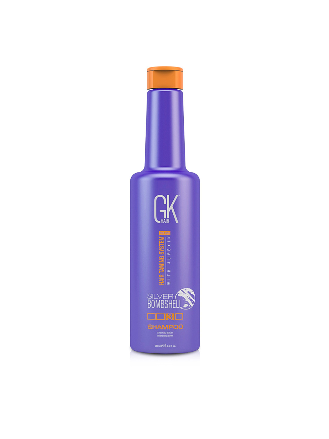 Buy GK HAIR Taming System With Juvexin Global Keratin Silver Bombshell ...