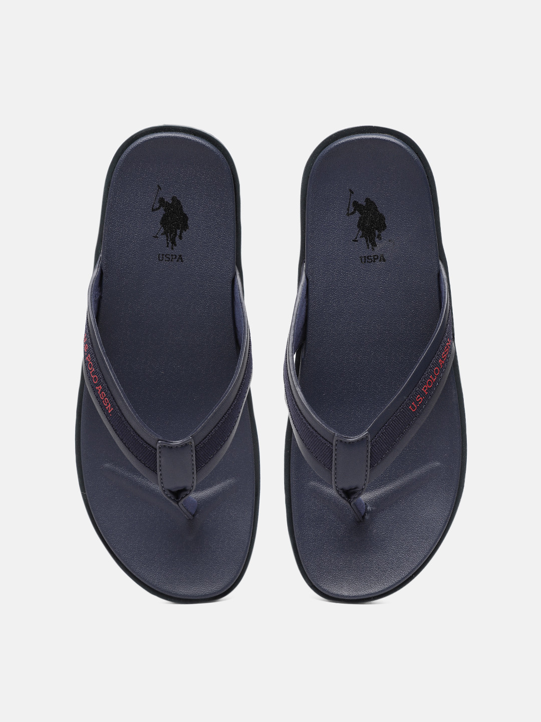 Buy U.S. Polo Assn. Men Navy Blue GARRY2.0 Comfort Sandals - Sandals ...