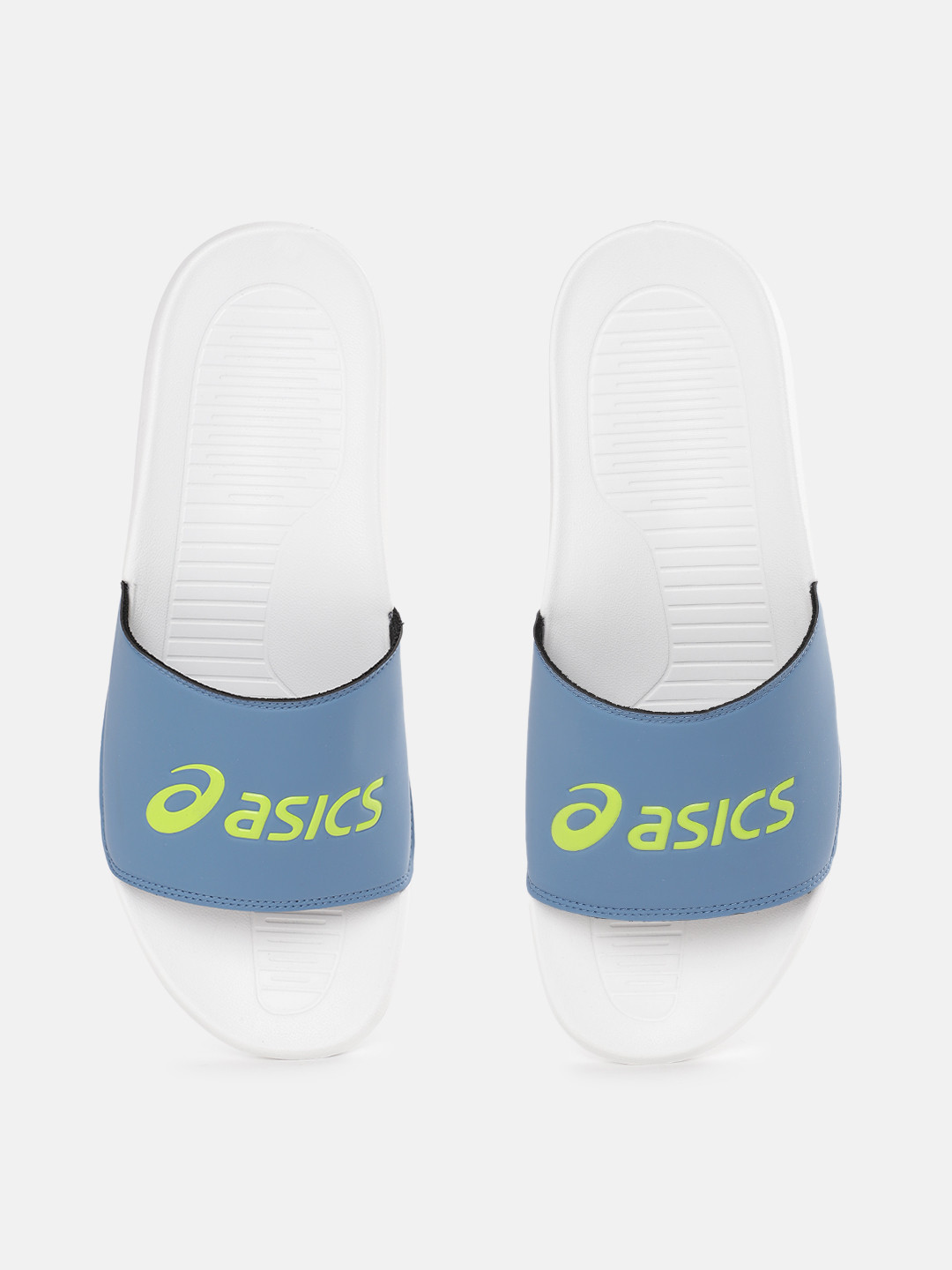 Buy ASICS Unisex Brand Logo Print AS003 Sliders - Flip Flops for Unisex ...
