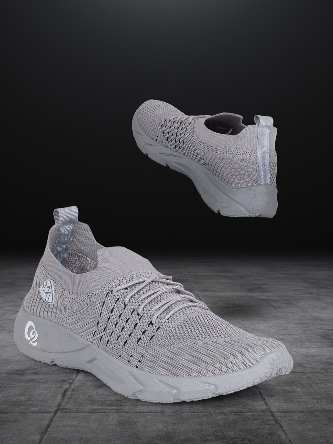 Buy ParaFeet Men Grey Walking Non Marking Shoes - Sports Shoes for Men ...