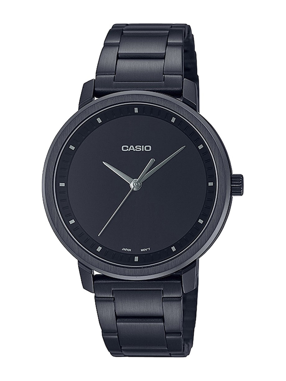 Buy CASIO Women Black Dial & Black Bracelet Style Straps Analogue Watch ...