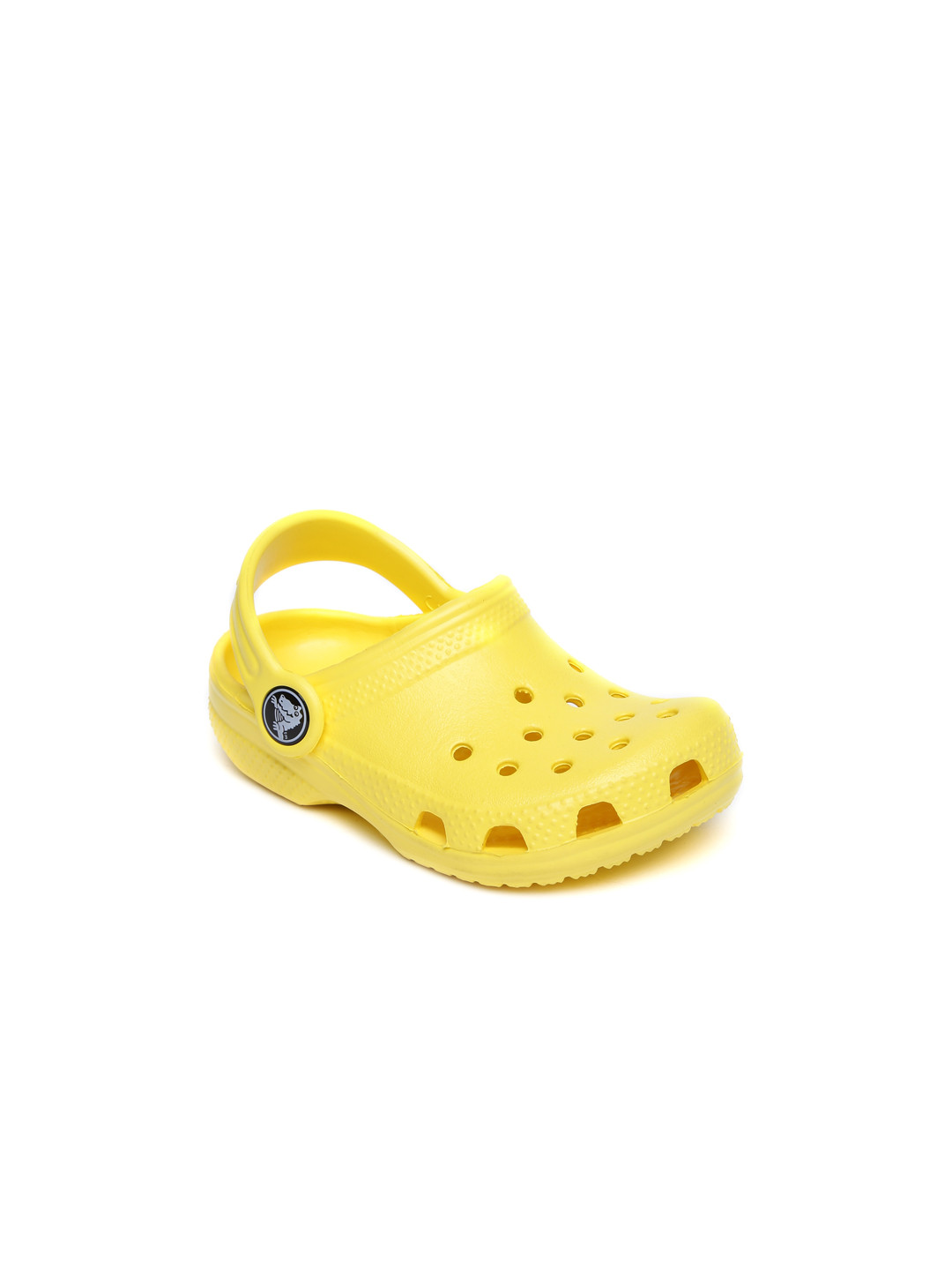 Buy Crocs Kids Yellow Clogs - Flip Flops for Unisex Kids 1668135 | Myntra