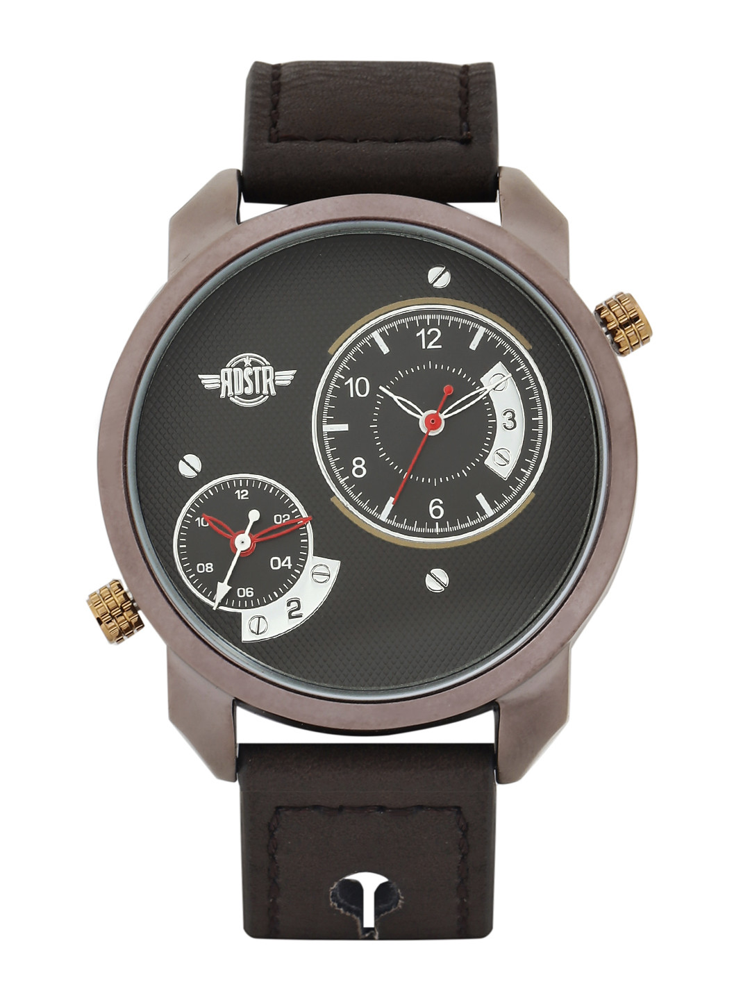Buy RDSTR By Roadster Men Brown Analogue Watch RD20 C - Watches for Men ...