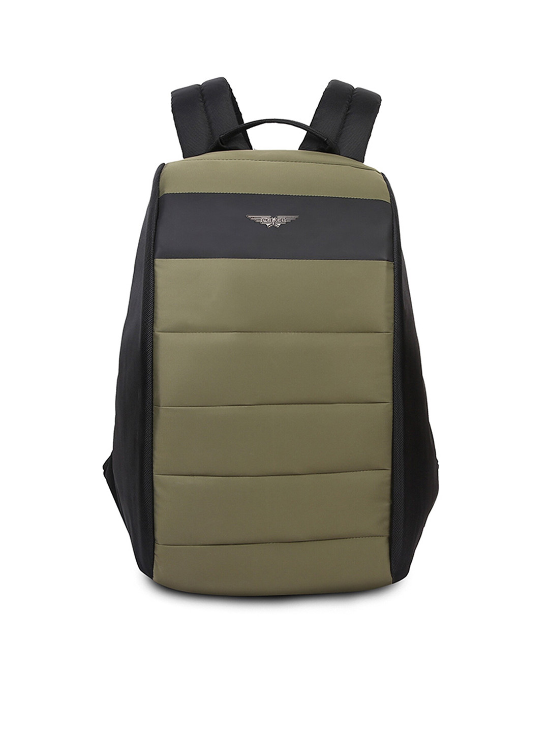 Buy Police Unisex Green & Black Backpack - Backpacks for Unisex ...