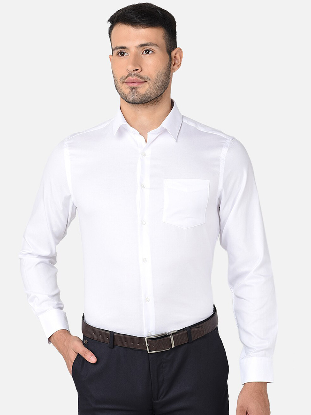 Buy J Hampstead Men White Classic Formal Shirt - Shirts for Men ...