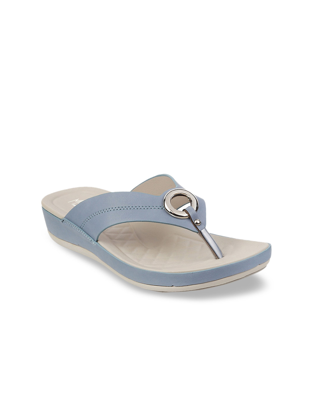 Buy Metro Blue Comfort Sandals - Heels for Women 16721562 | Myntra