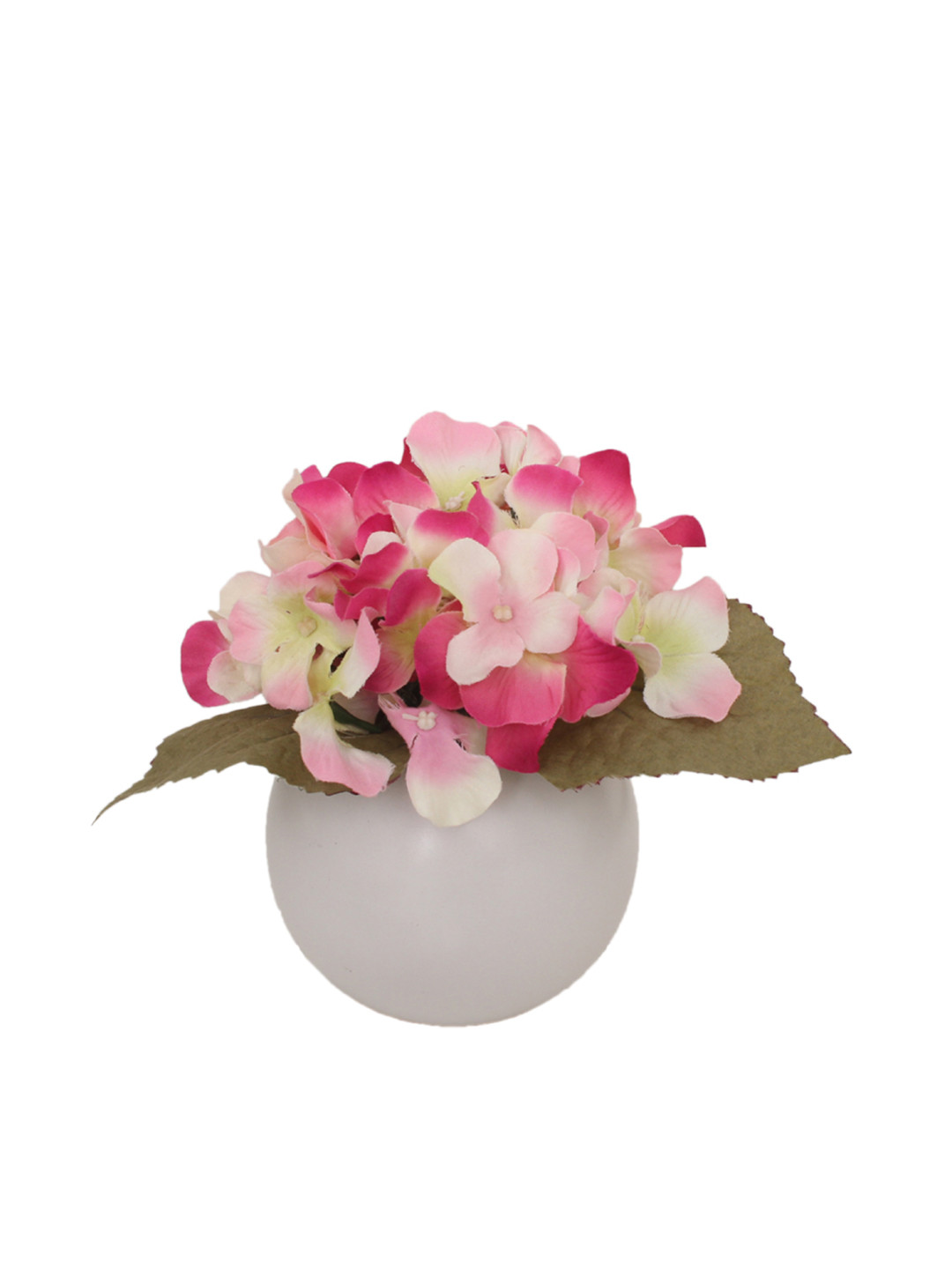 Buy Deco Aro White & Pink Artificial Plant With Ceramic Vase ...