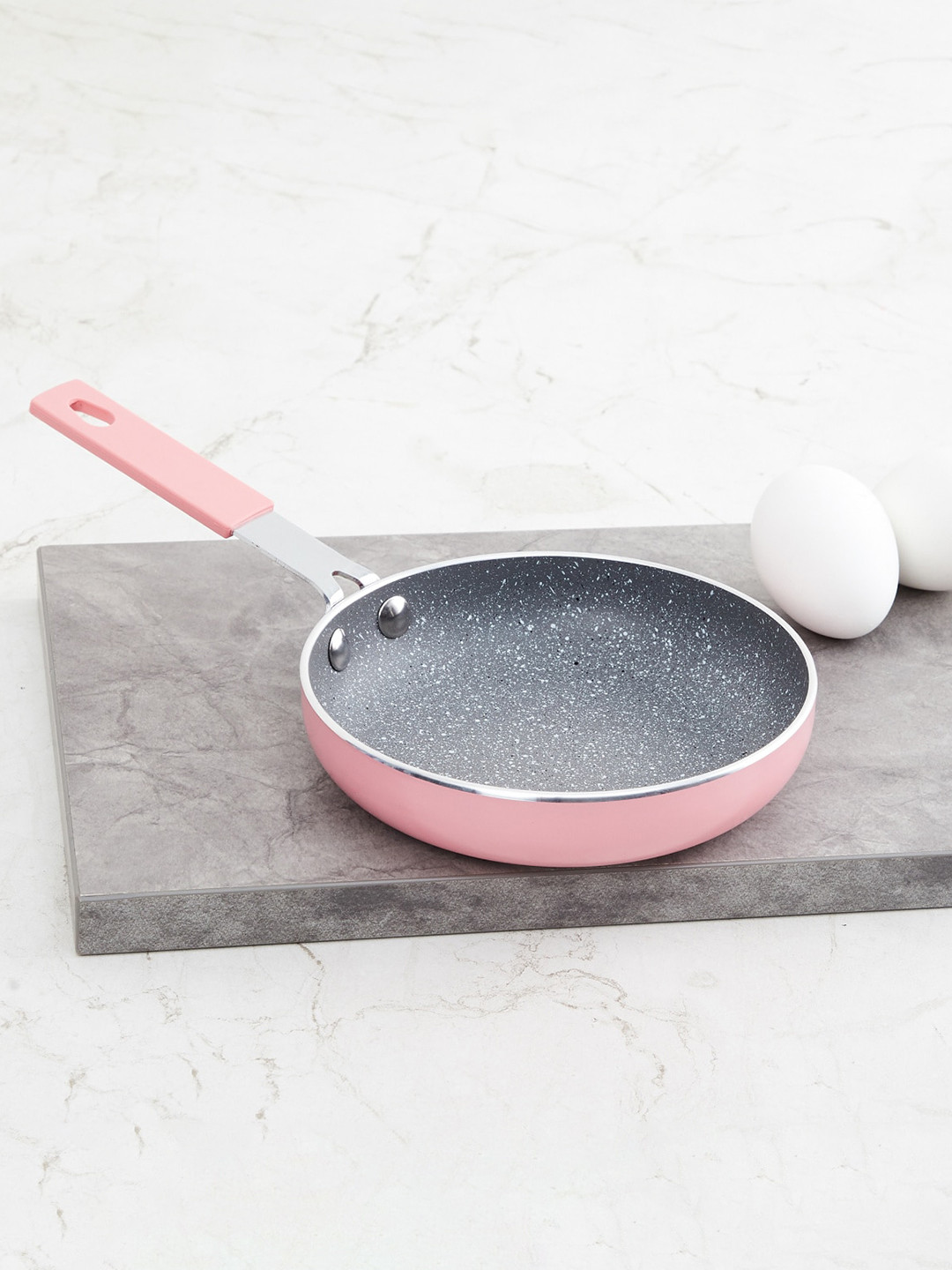 Buy Home Centre Pink Bakers Pride Claire Pink Aluminium Mini Frying Pan ...