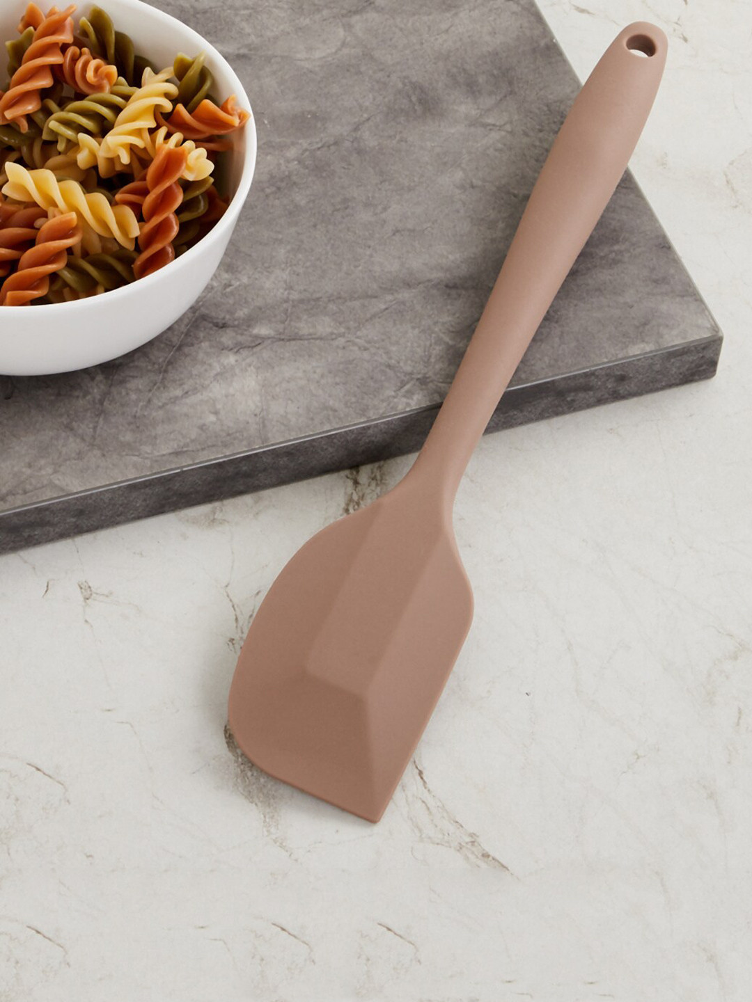 Buy Home Centre Beige Solid Silicone Spatula - Spatula for Unisex ...