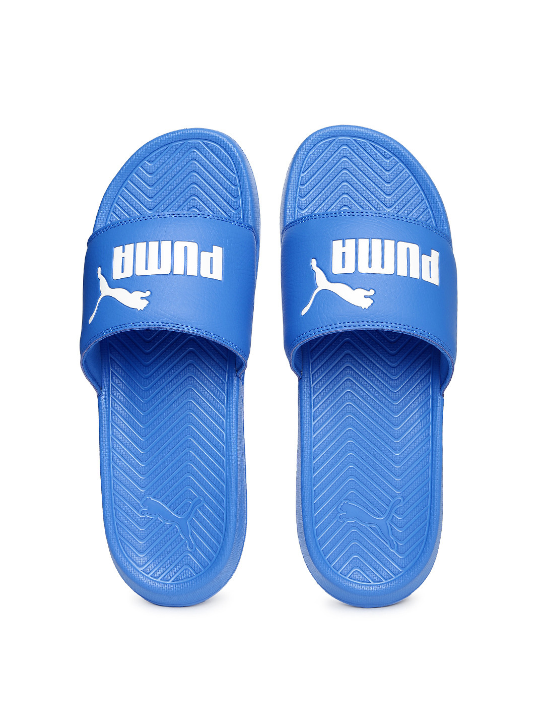 Buy PUMA Men Blue Popcat Flip Flops - Flip Flops for Unisex 1673371 ...