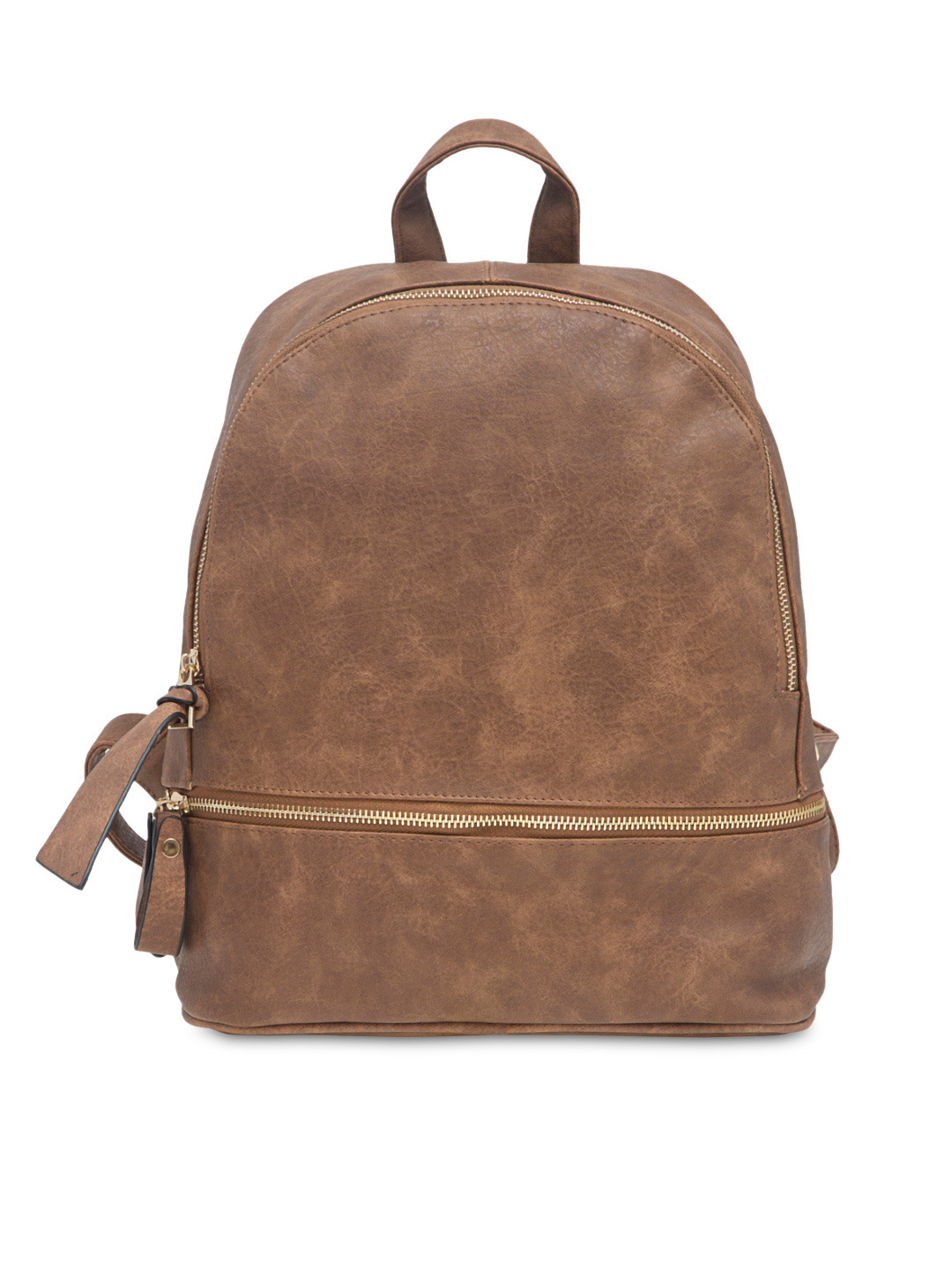 Buy 20Dresses Women Tan Brown Leather Backpack - Backpacks for Women ...