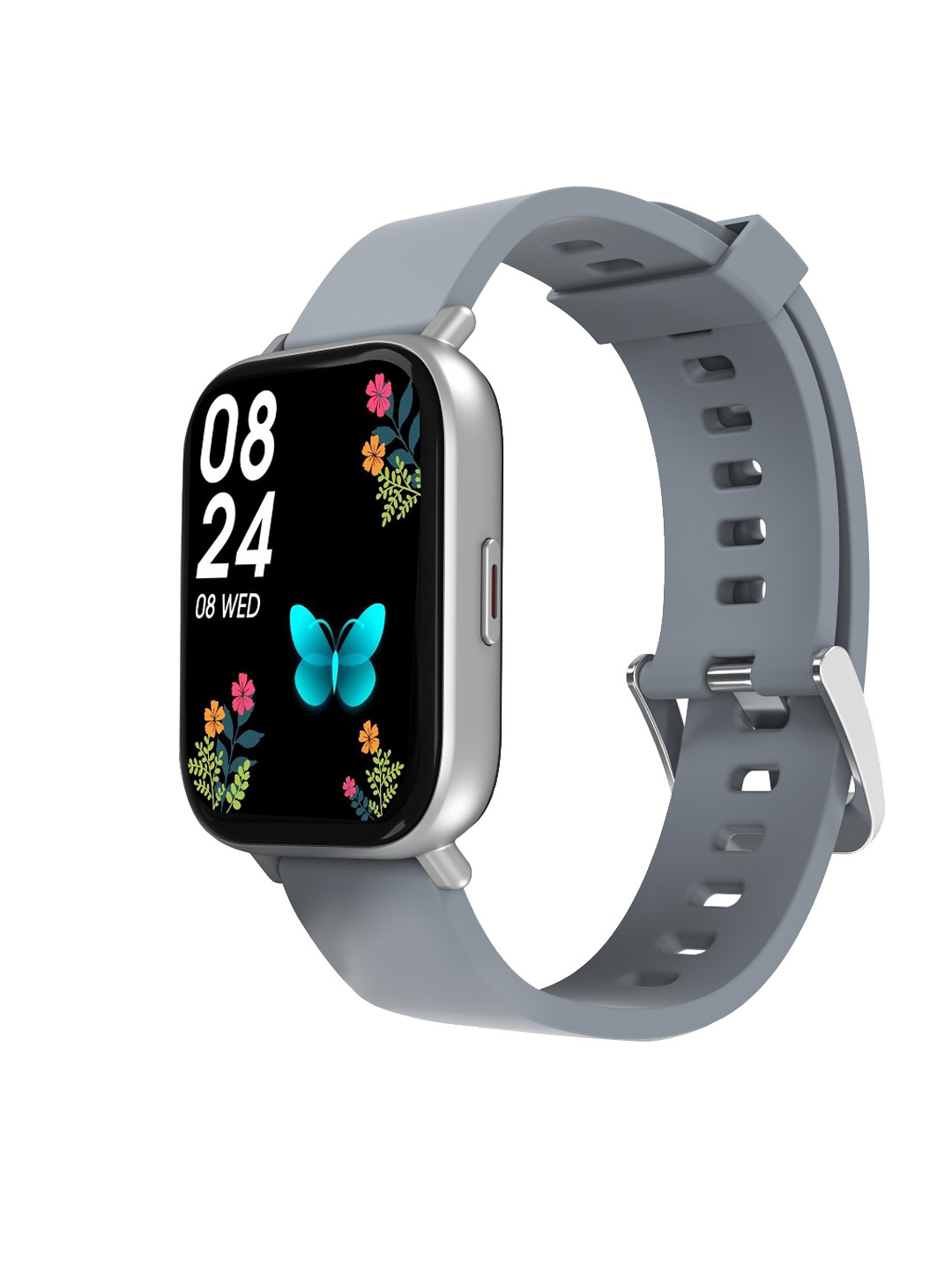 Buy Portronics Unisex Grey Kronos Y1 Smart Watch - Smart Watches for ...