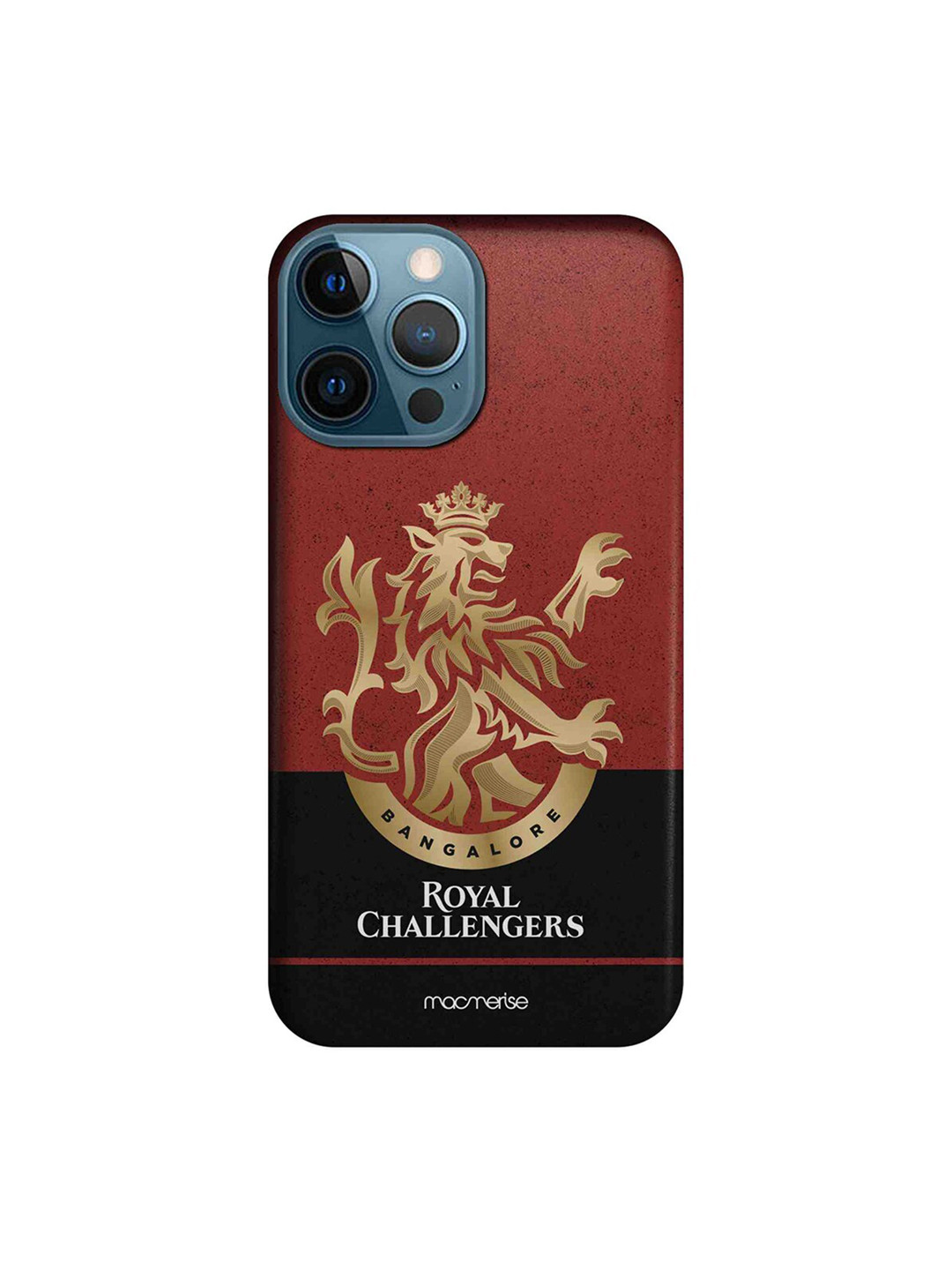 Buy CelfieDesign Red & Black RCB Color Block IPhone 12 Pro Max Slim ...