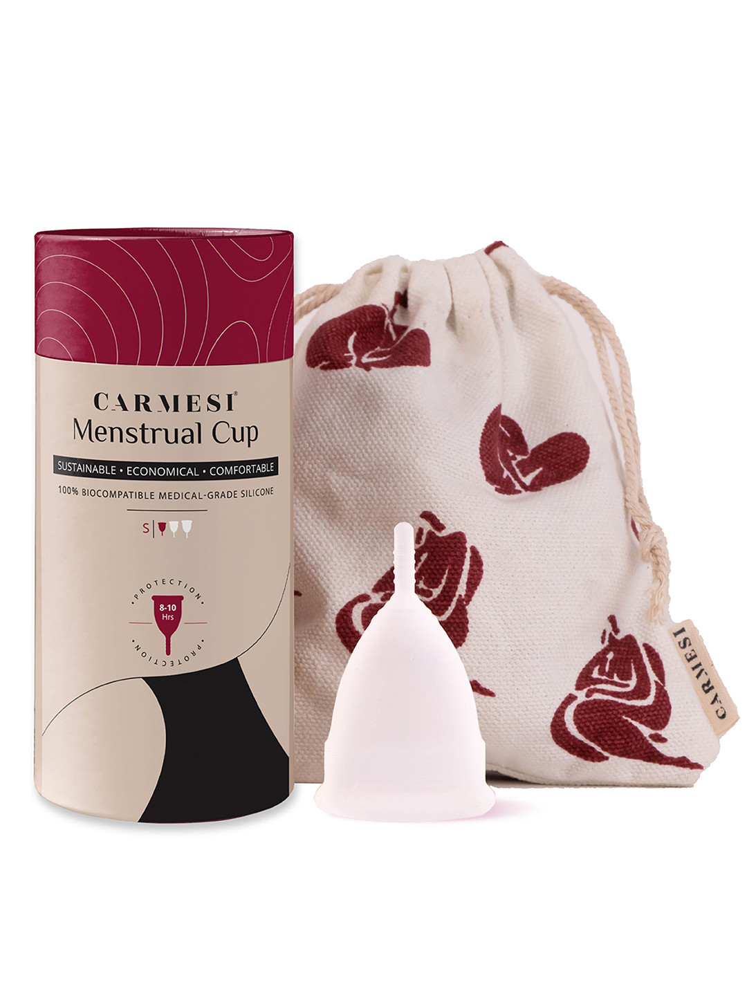Buy CARMESI Reusable Menstrual Cup Small - Tampons And Menstrual Cups ...