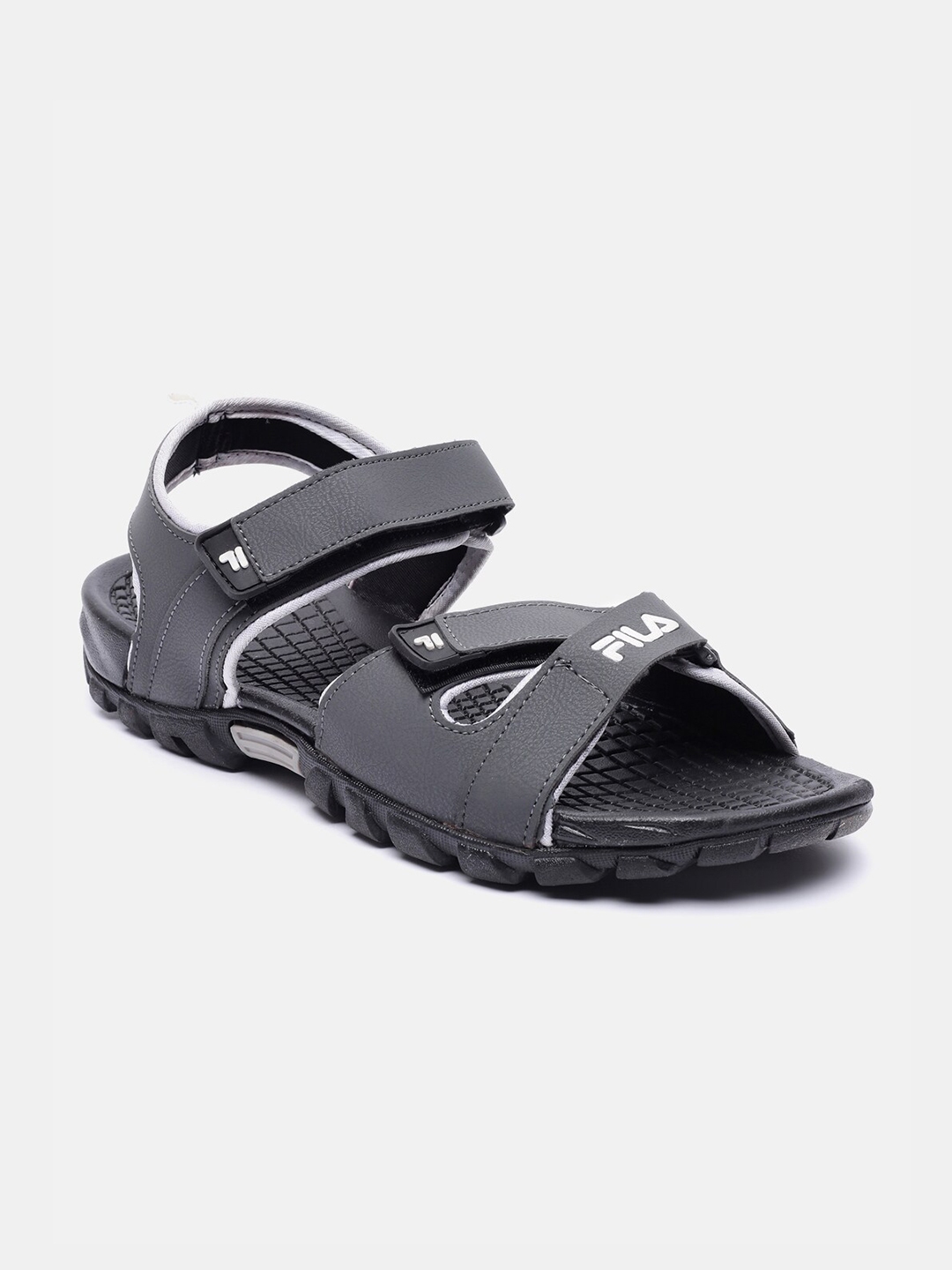 Buy Fila Men Grey And White Sports Sandals Sports Sandals For Men 16786446 Myntra