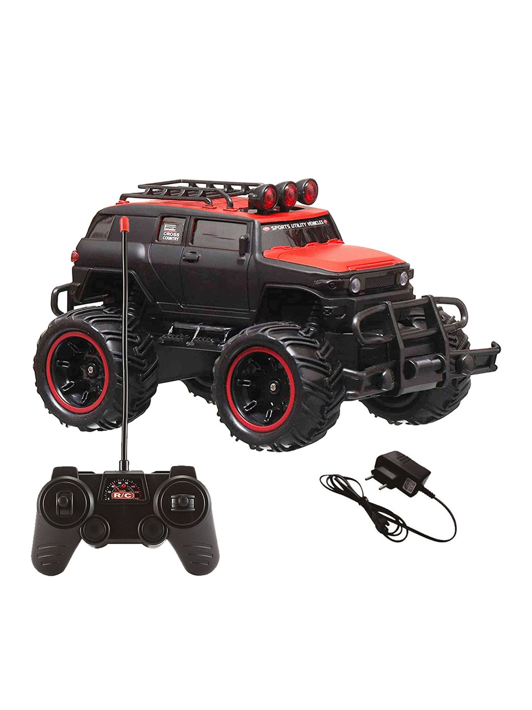 Buy Wembley Toys Black & Red Remote Controlled Mad Racing Car - Toy ...