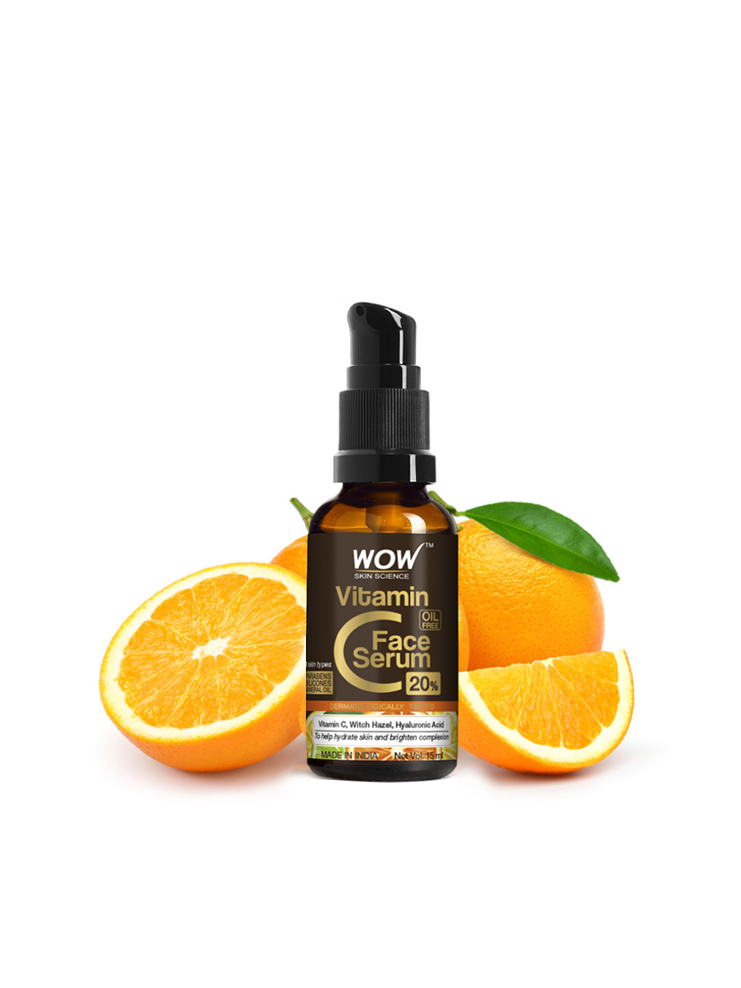 Buy WOW SKIN SCIENCE Oil Free Vegan Vitamin C Face Serum 15 Ml - Serum ...