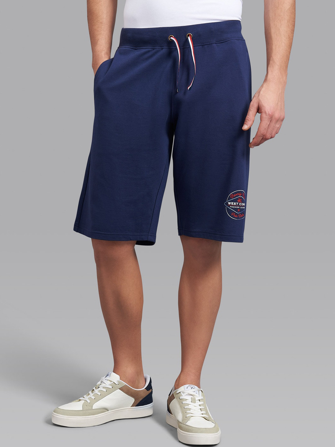 Buy Beverly Hills Polo Club Men Navy Blue Shorts - Shorts for Men ...