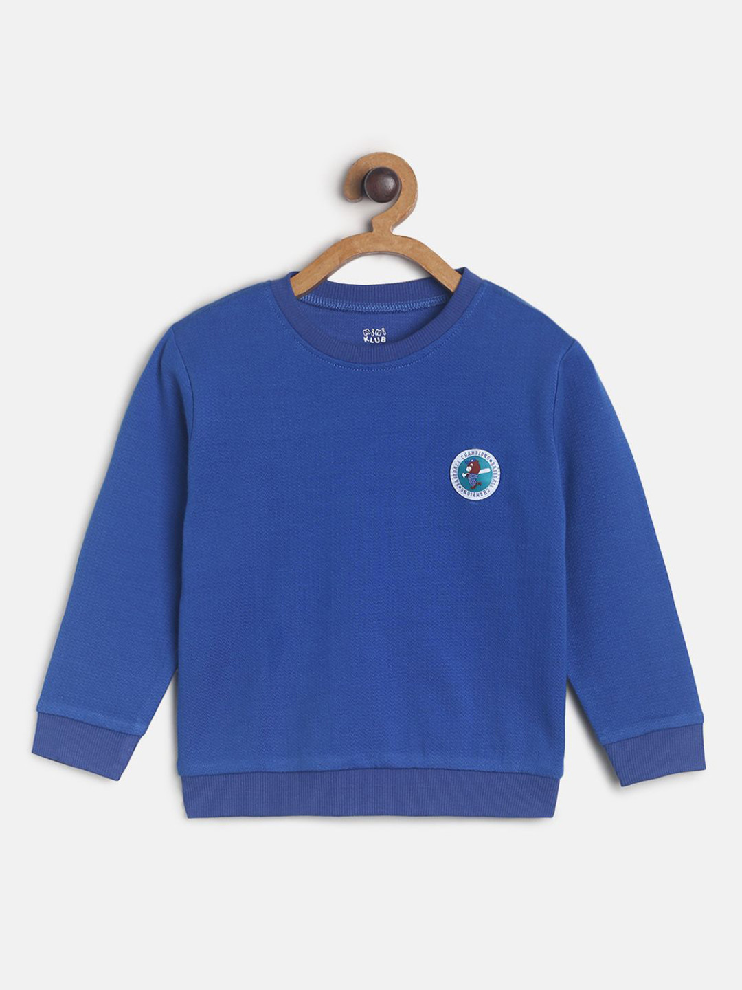 Buy MINI KLUB Boys Blue Sweatshirt - Sweatshirts for Boys 16818668 | Myntra