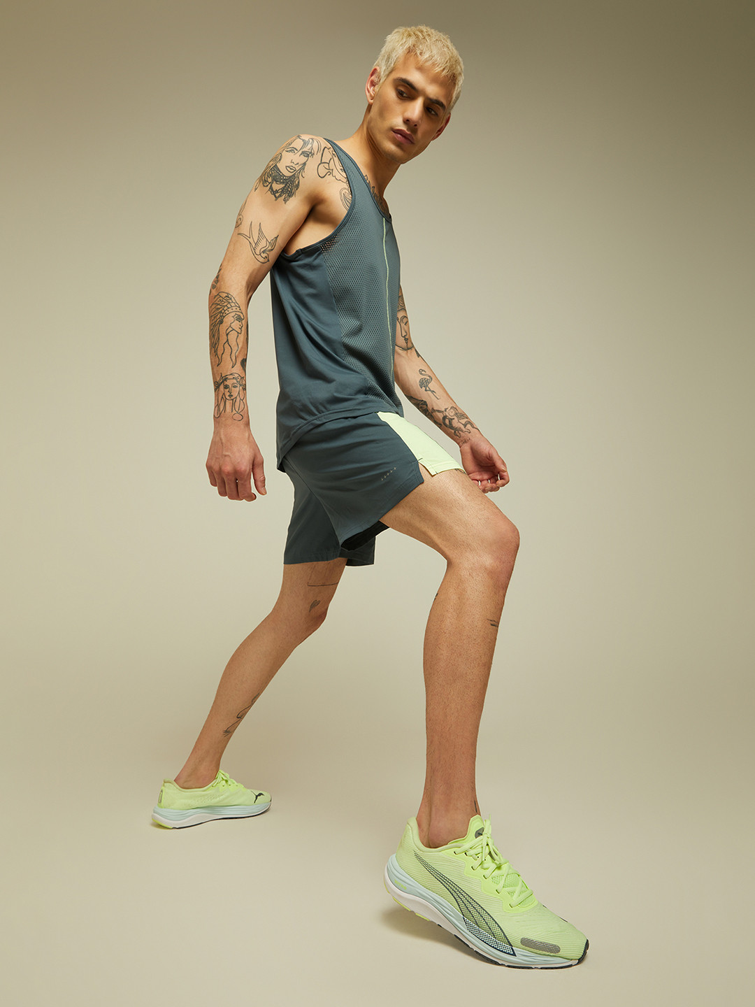 Buy Puma Men Yellow Velocity Nitro 2 Running Shoes - Sports Shoes for ...