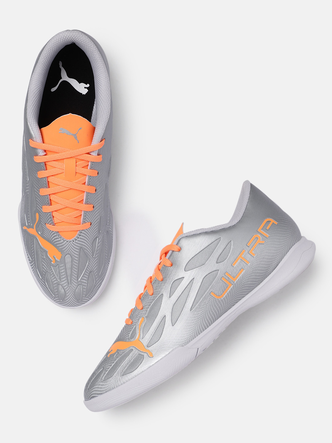 Buy Puma Men Grey Football Non Marking Shoes - Sports Shoes for Men ...