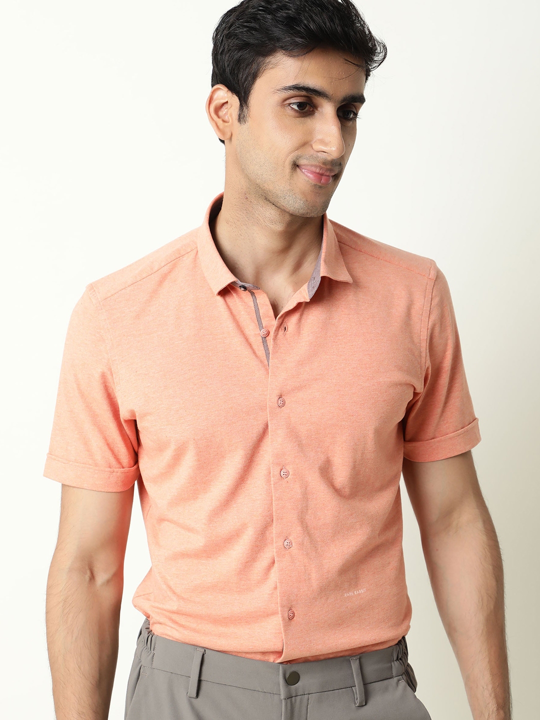 Buy Rare Rabbit Men Miraj Slim Fit Shirt Shirts For Men 16825874 Myntra