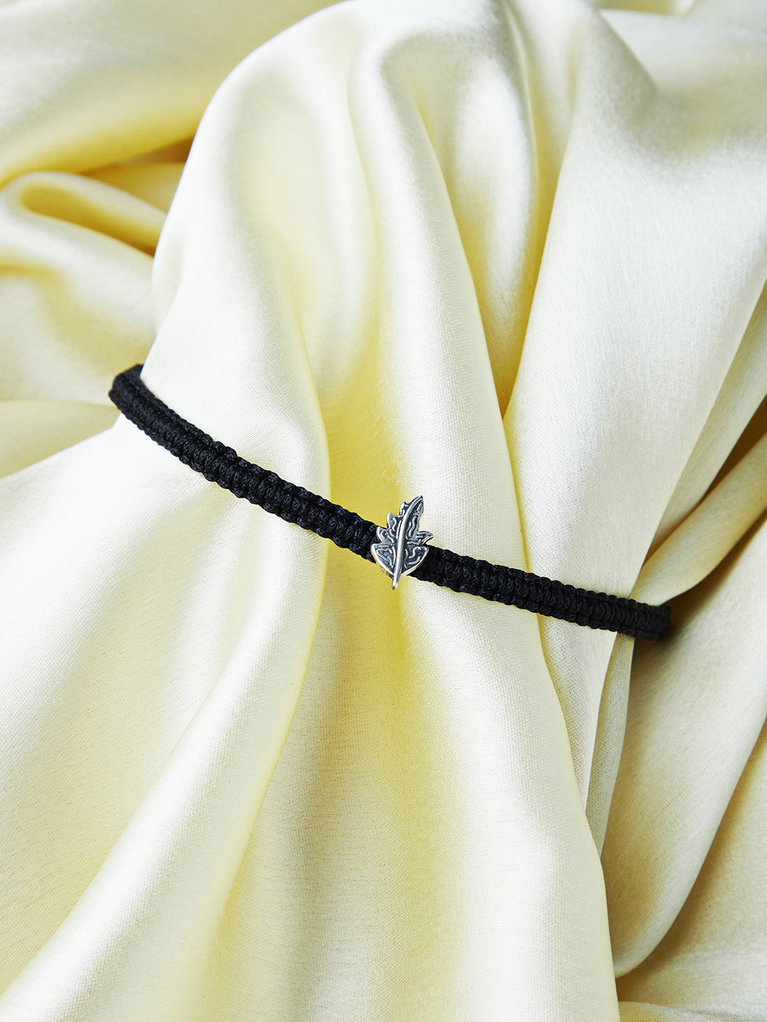 Buy GIVA 925 Sterling Silver Oxidized Patti Thread Payal - Anklet for ...