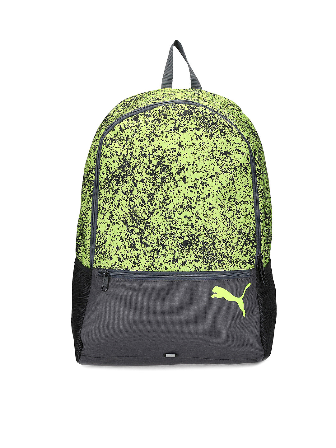 Buy Puma Unisex Yellow & Black Printed Alpha Backpack - Backpacks for ...