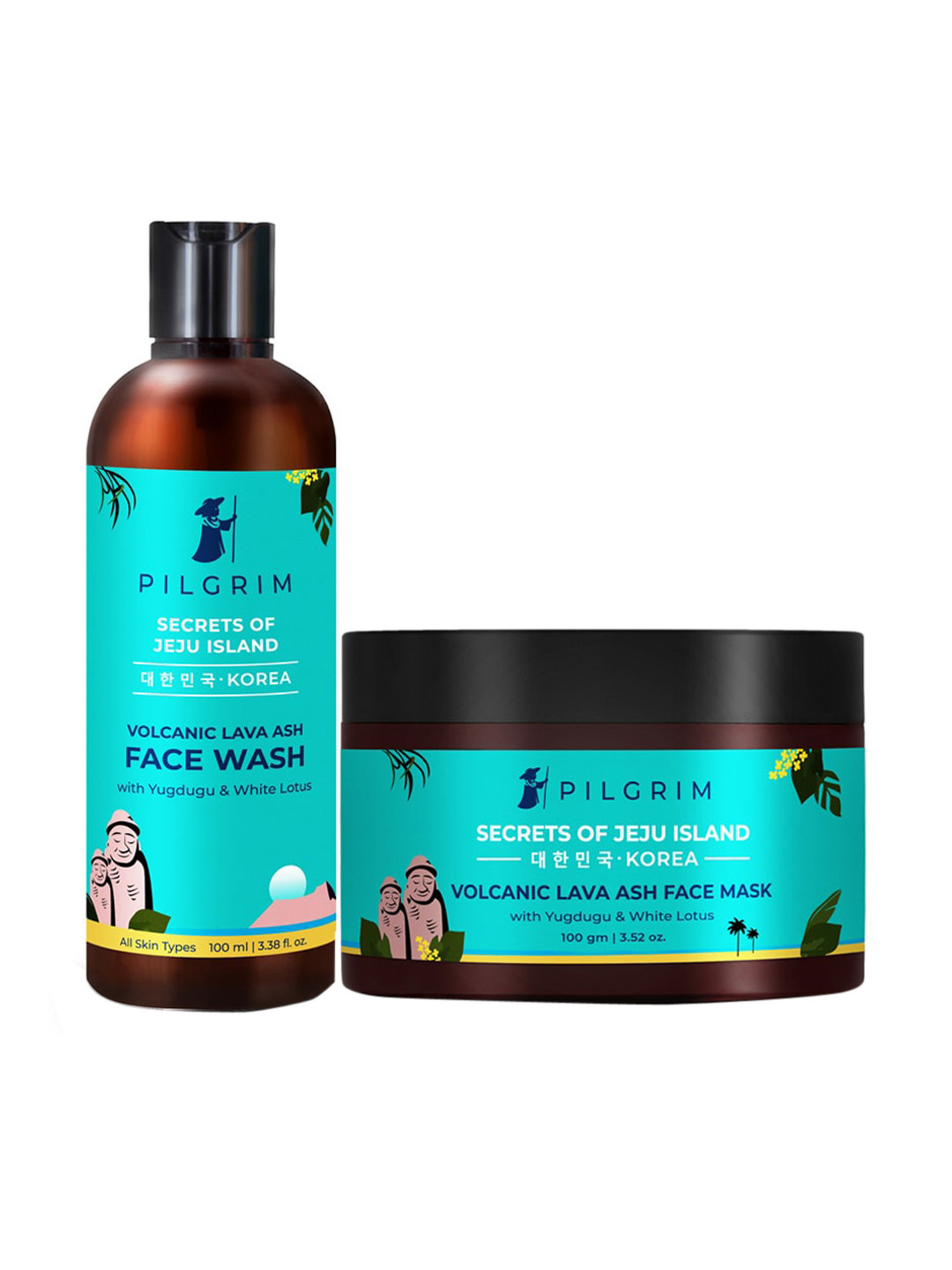 Buy Pilgrim Korean Beauty Skin Detoxifying Combo For Tan Removal ...