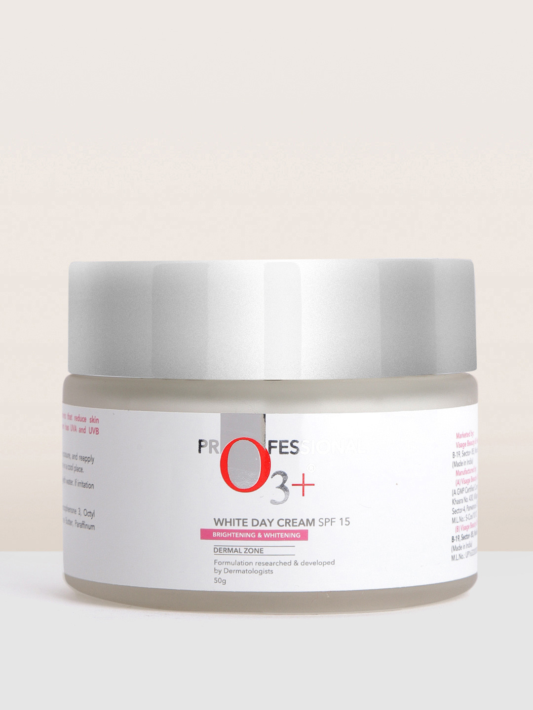 Buy O3 Dermal Zone Brightening & Whitening SPF 15 White Day Cream 50 G ...