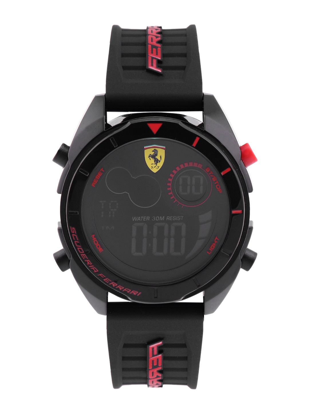 Buy SCUDERIA FERRARI Men Black Dial & Straps Digital Multi Function ...