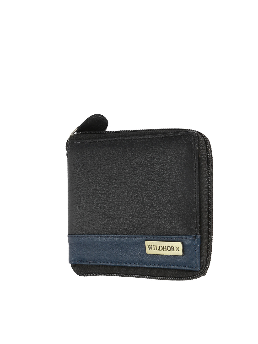 Buy WildHorn Men Black Genuine Leather Wallet - Wallets for Men 1686369 ...