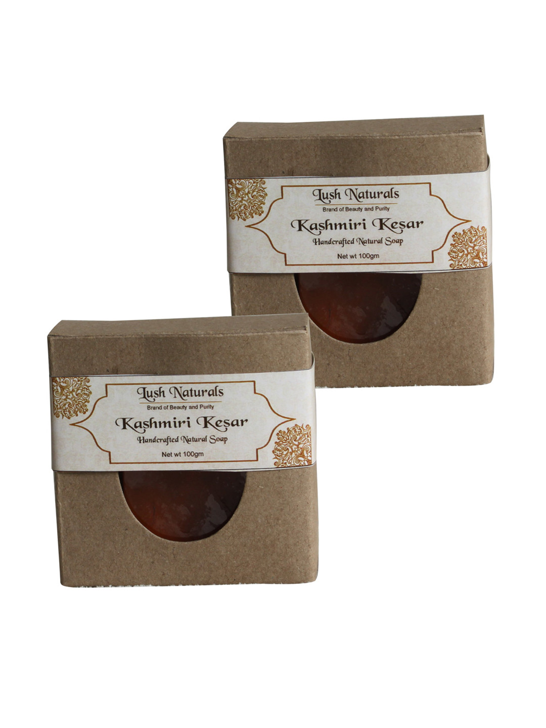 Buy Lush Naturals Kashmiri Kesar Handcrafted Natural Soap 100 G - Soap ...
