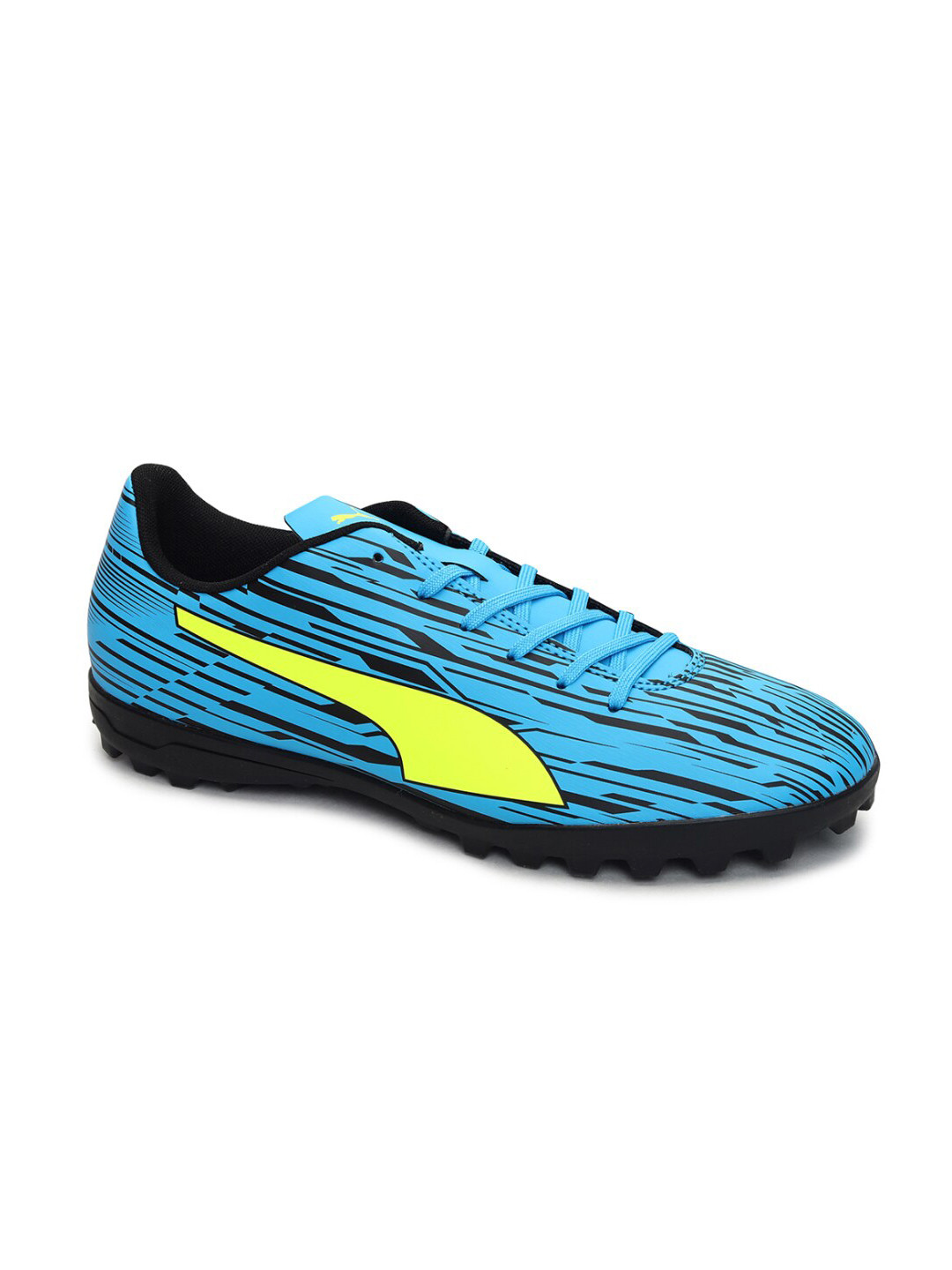 Buy Puma Men Blue Rapido III Turf Football Trainers - Sports Shoes for ...