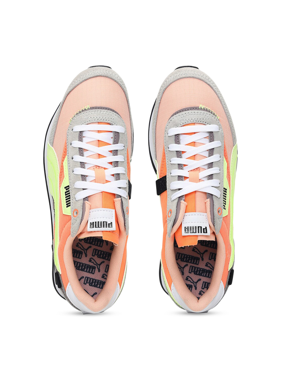 Buy Puma Men Orange Future Rider Displaced Sneakers - Casual Shoes for ...