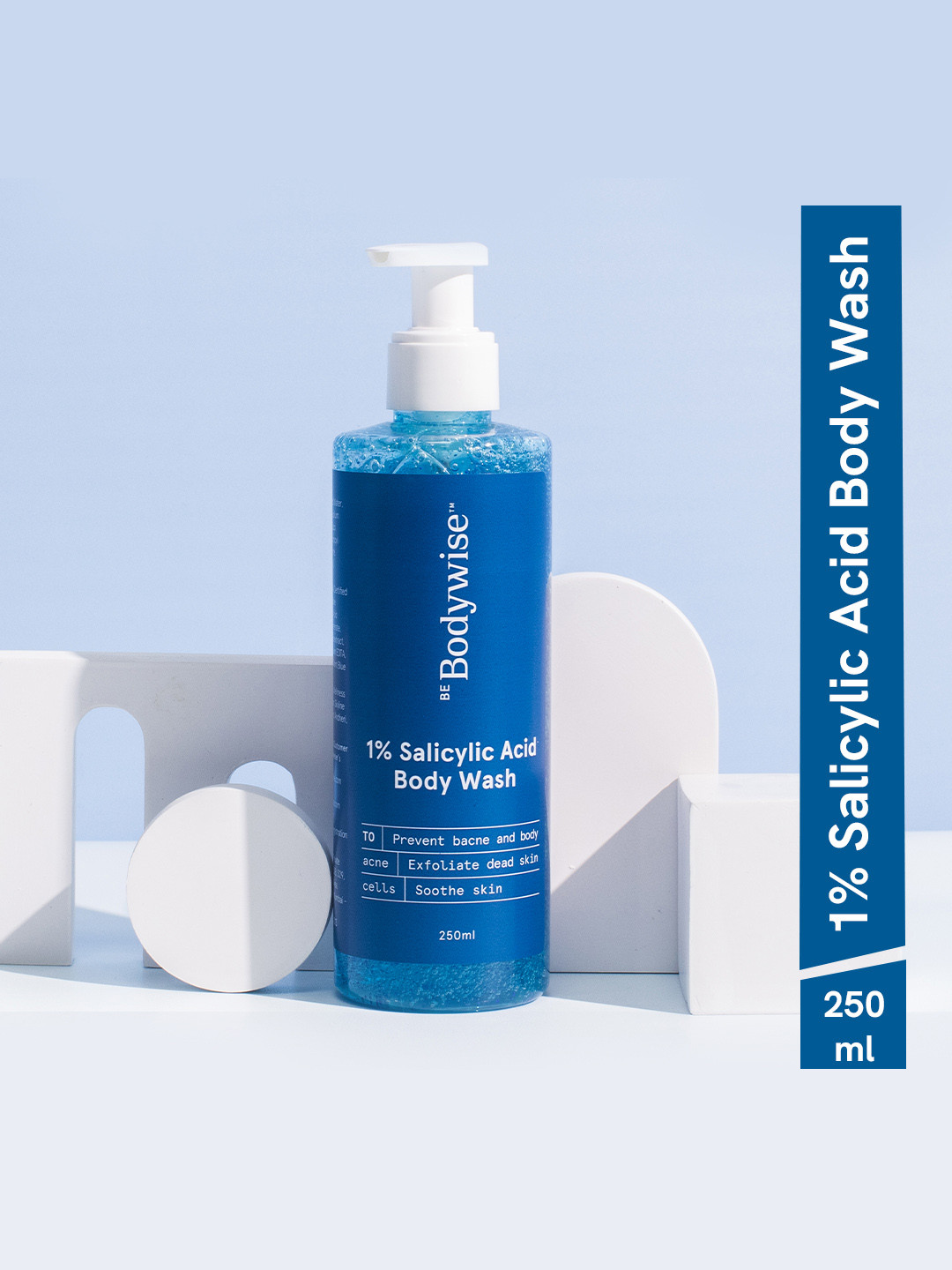 Buy Be Bodywise 1% Salicylic Acid Body Wash Shower Gel Exfoliates ...