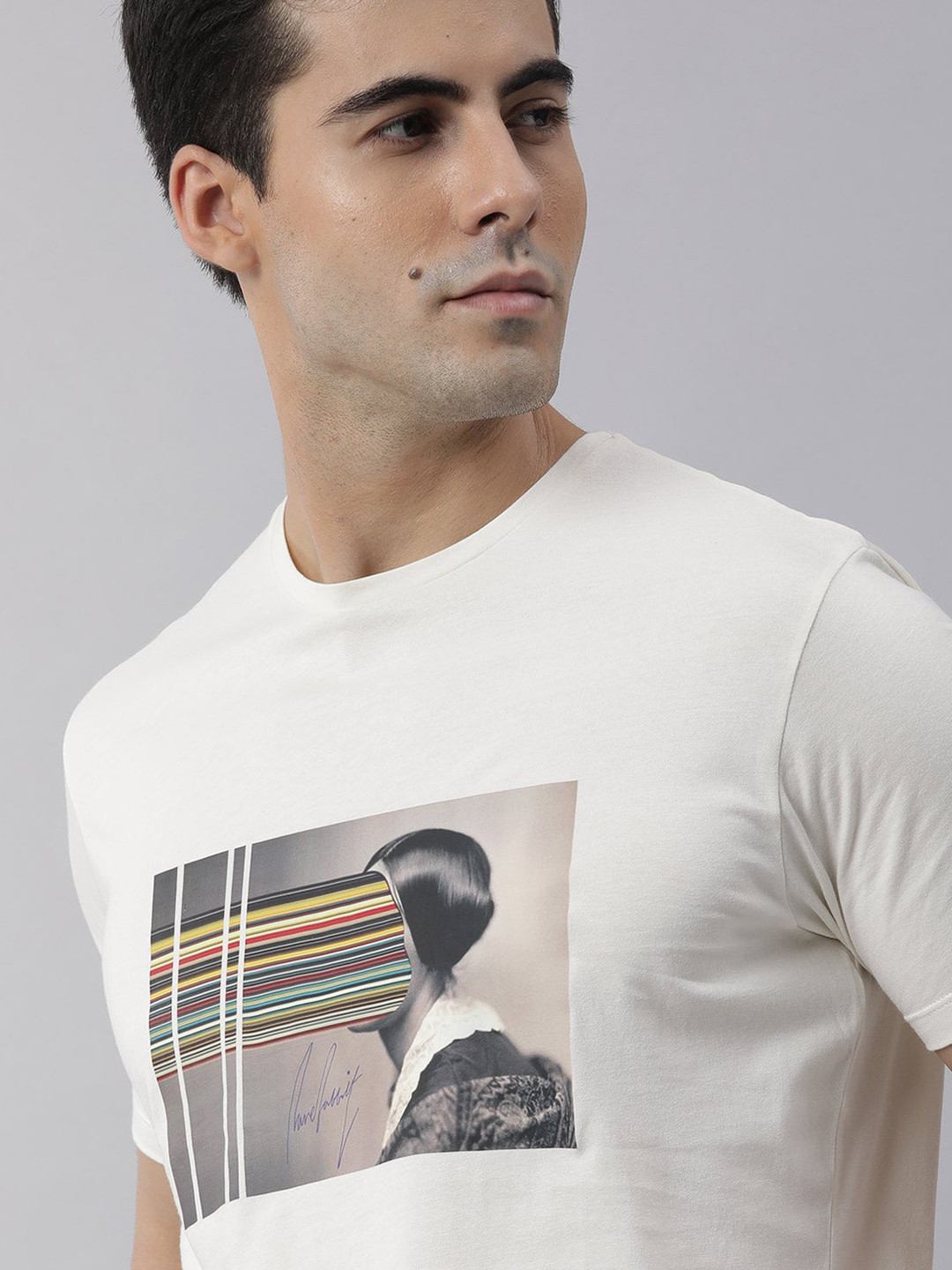 Buy RARE RABBIT Men Rings 4 Slim Fit Solid Polo Collar T Shirt ...