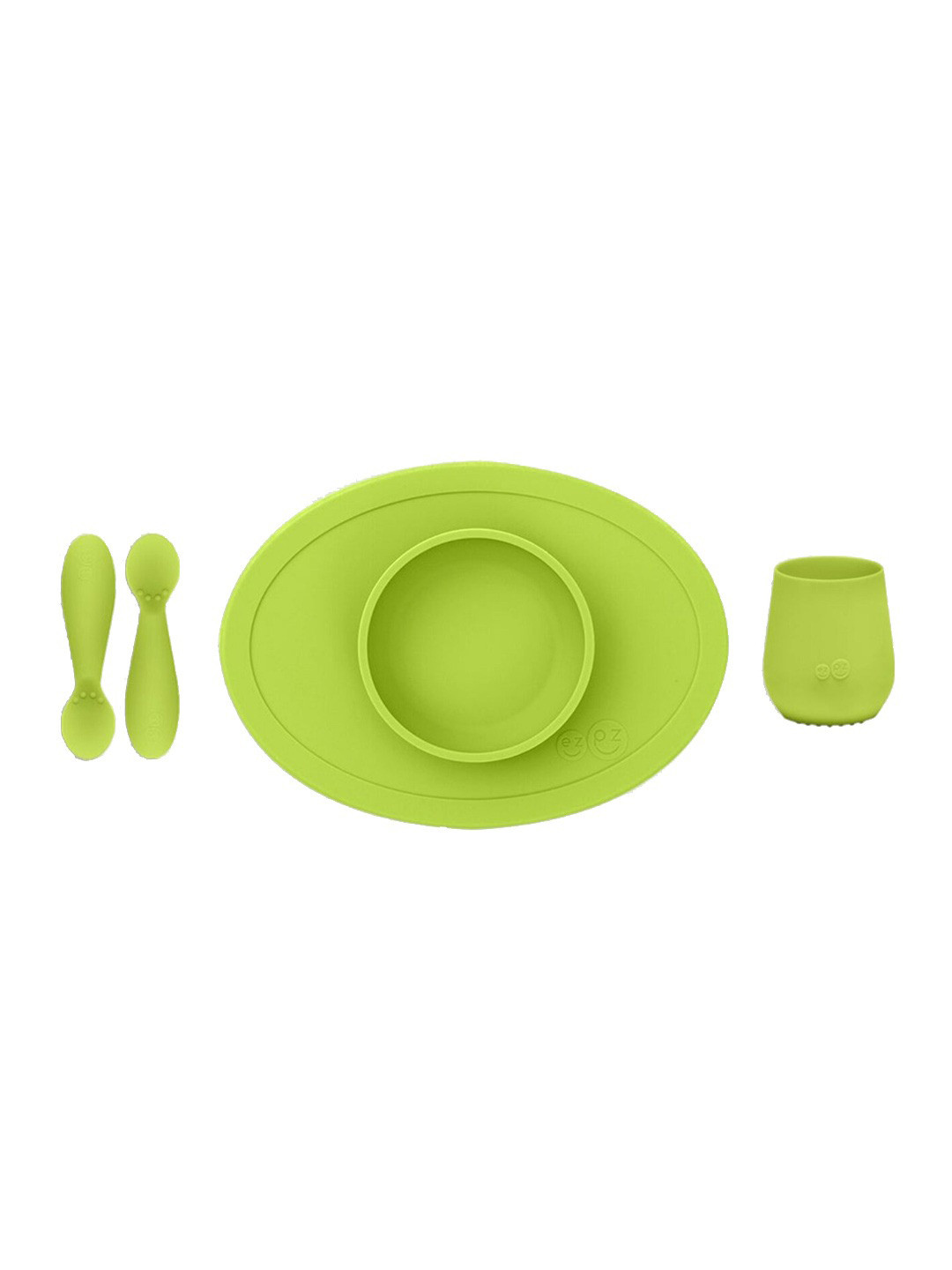 Buy Ezpz Unisex Kids Lime Green FDA First Utensil Set - Baby Utensils ...