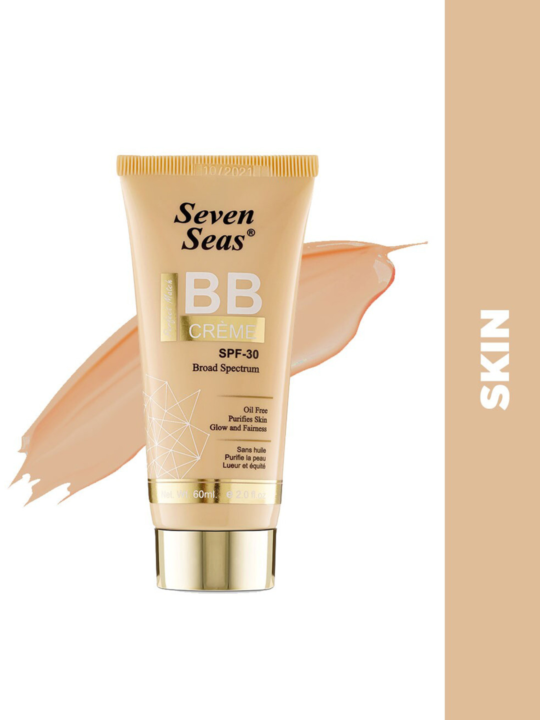 Buy Seven Seas Cream Coloured BB Cream Foundation With SPF 30 Skin ...