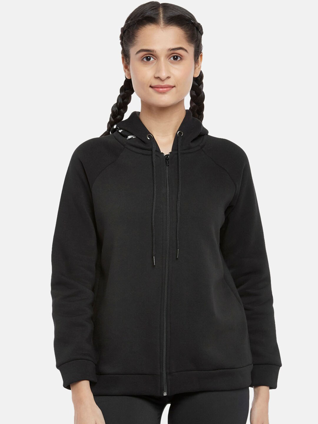 Buy Ajile By Pantaloons Women Black Longline Tailored Jacket - Jackets ...