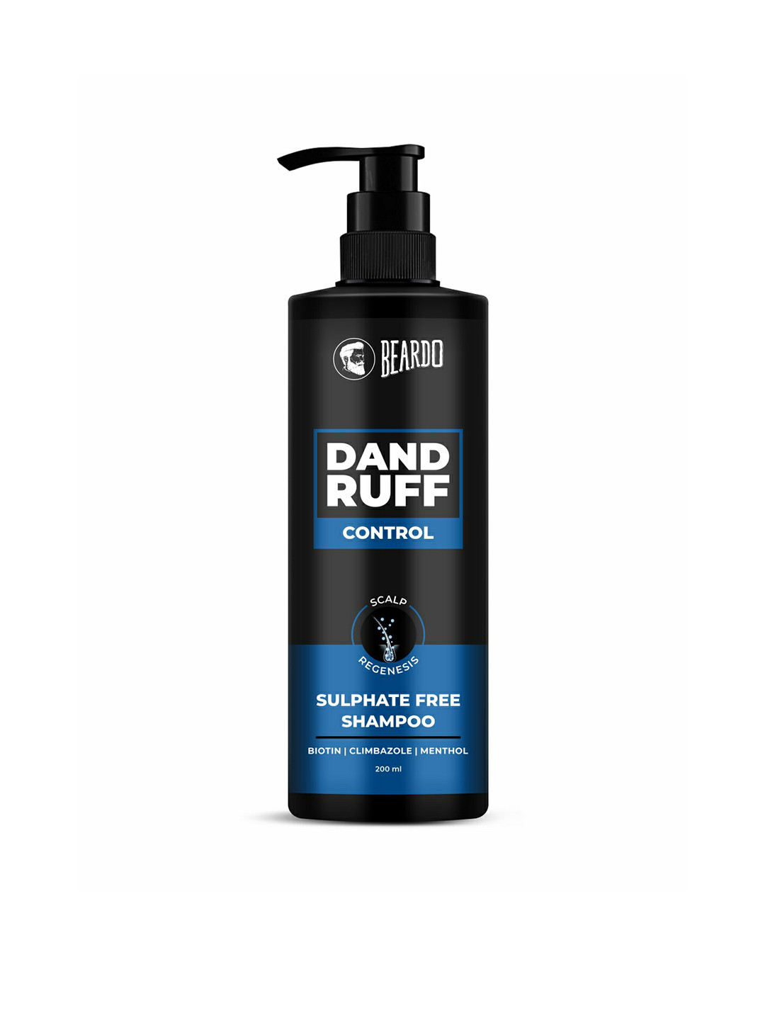 Buy BEARDO Men Dandruff Control Sulphate Free Shampoo With Biotin ...