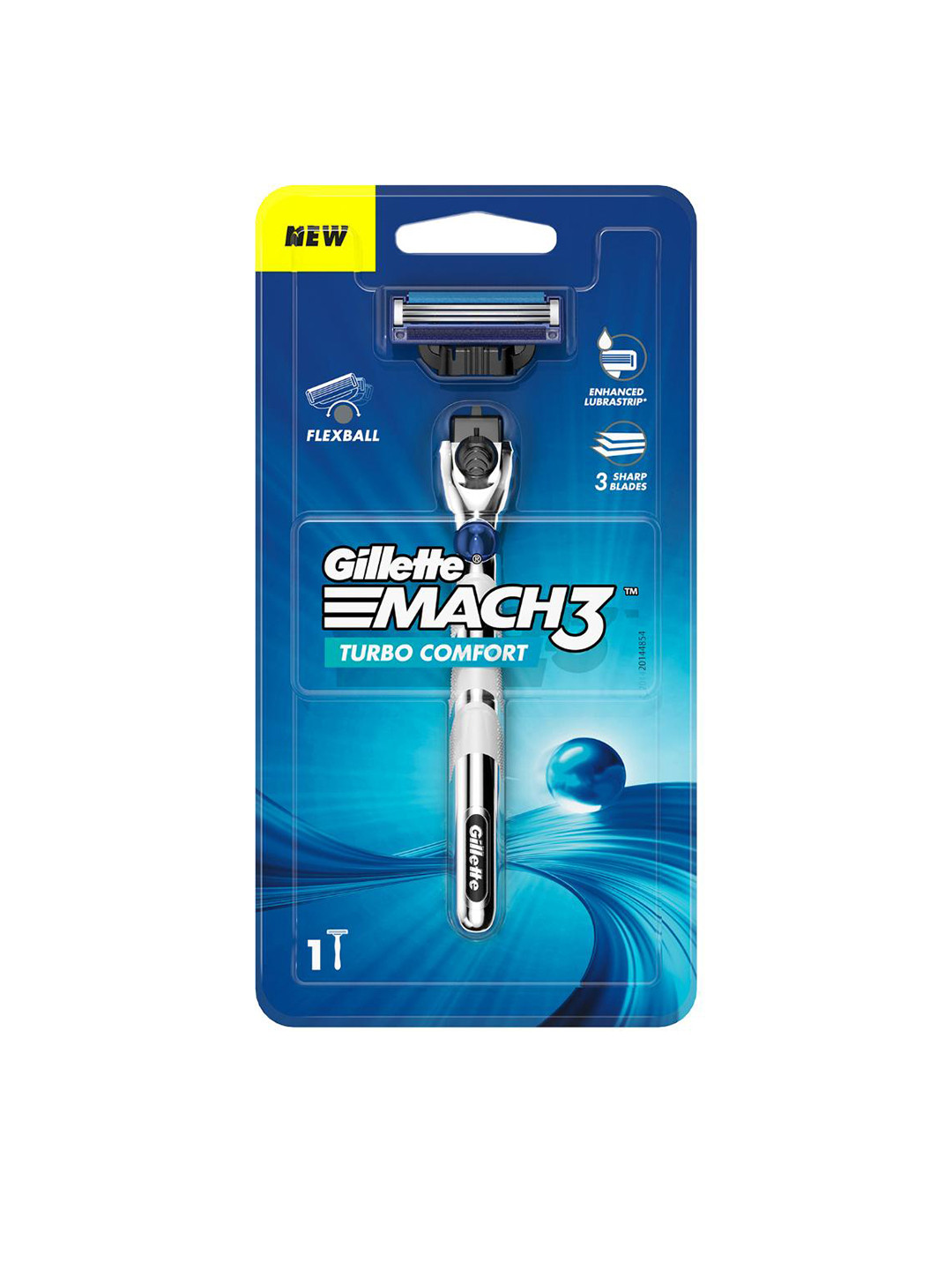 Buy Gillette Mach 3 Flexball Technology Turbo Razor - Razors And ...