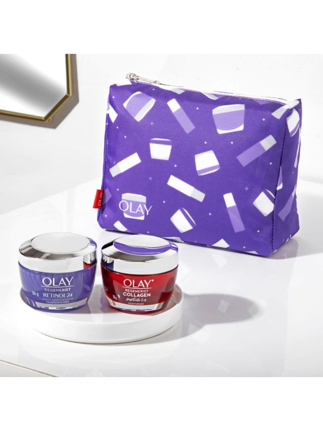 Buy Olay You Glow Girl Gift Pack Collagen Cream & Retinol Cream With ...