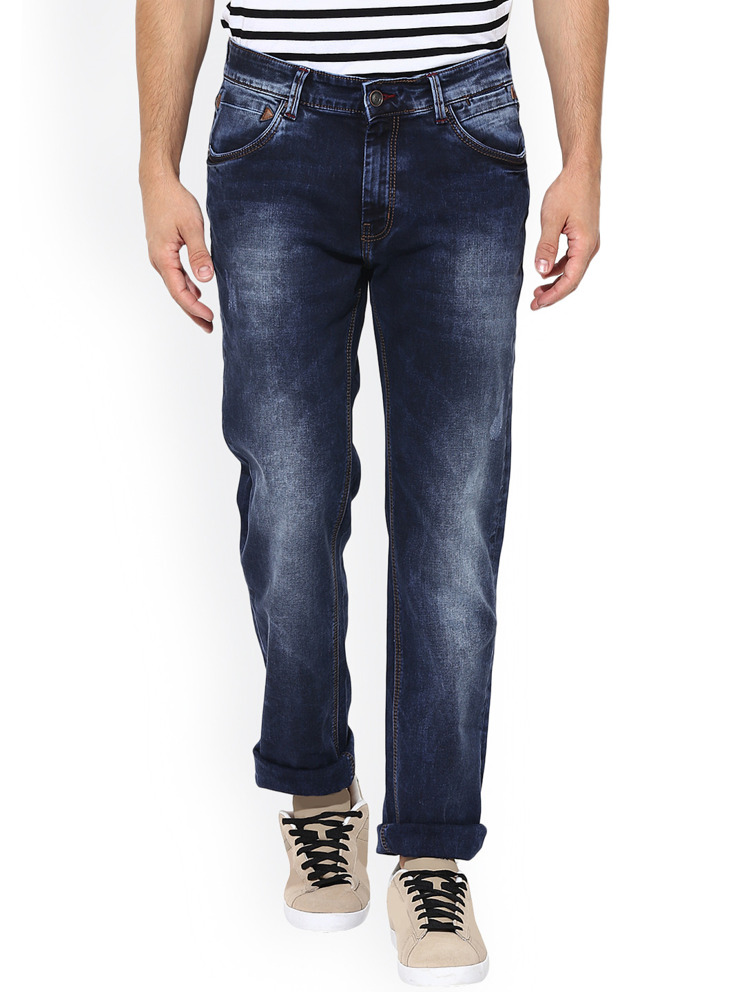 Buy Turtle Men Blue Slim Fit Clean Look Jeans - Jeans for Men 1692893 ...